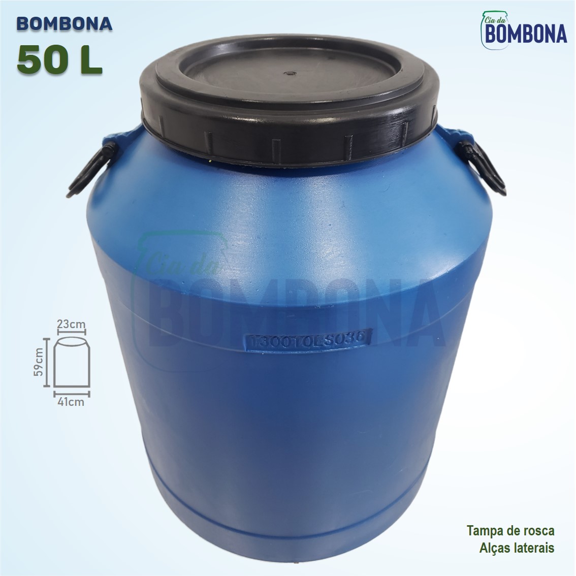 Bombonas Tampa Removível - Cia da Bombona
